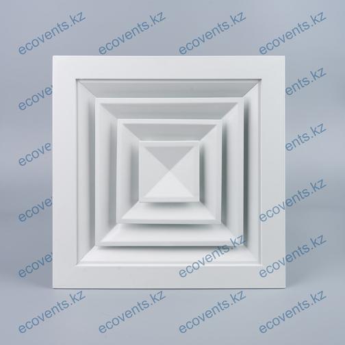 Квадратный потолочный диффузор RAD