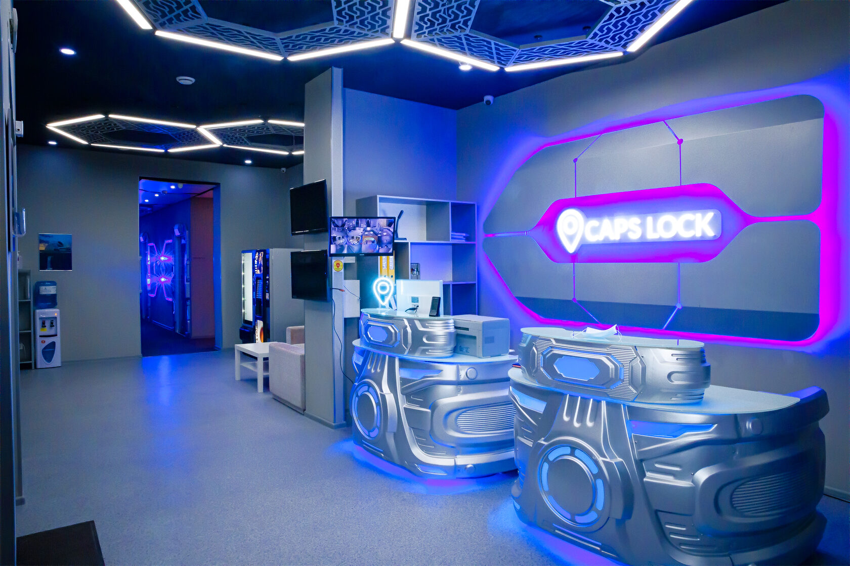 CAPS LOCK future hotel - capsule hotel in the center of Astana.