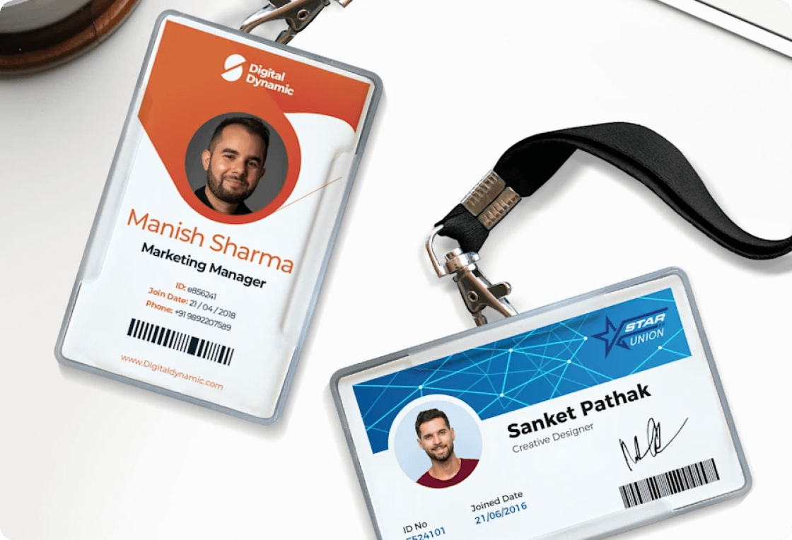Plastic ID Cards Printing in Dubai | Custom ID Cards and Badges Print