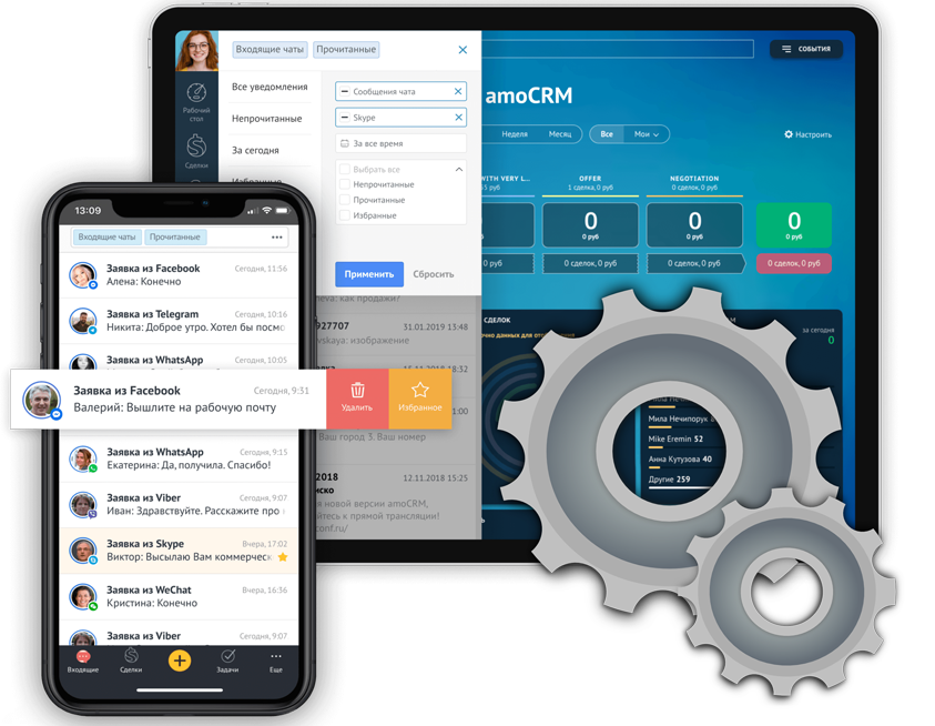 Внедрение AMOCRM