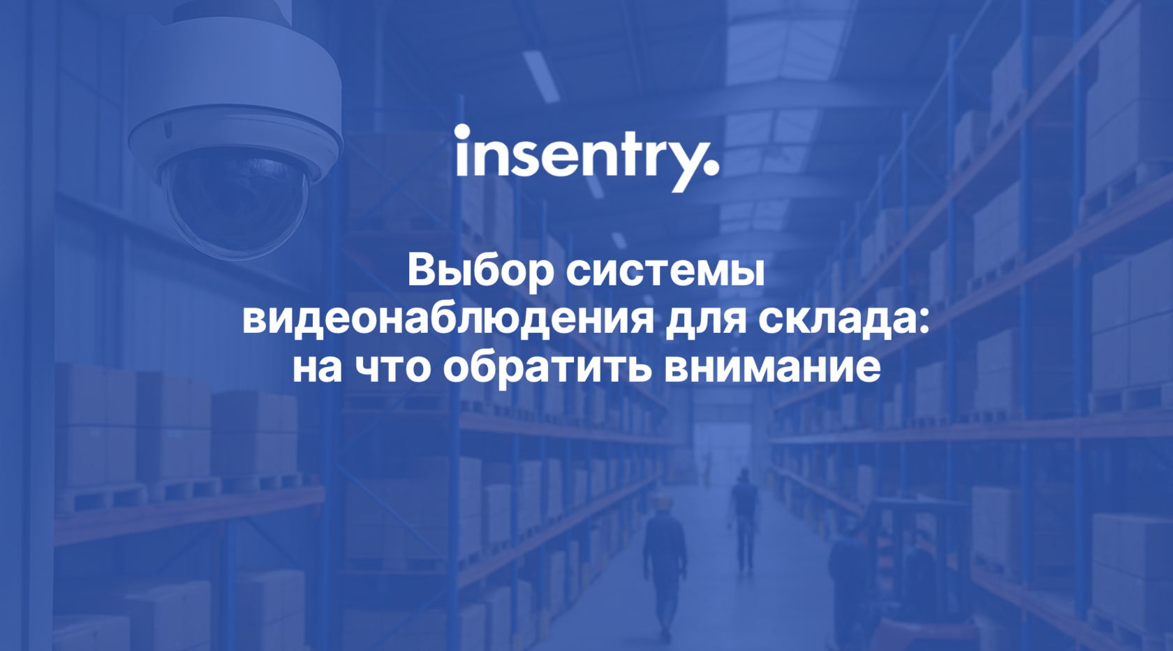 Как выбрать видеонаблюдение для склада: типы камер, функции и особенности