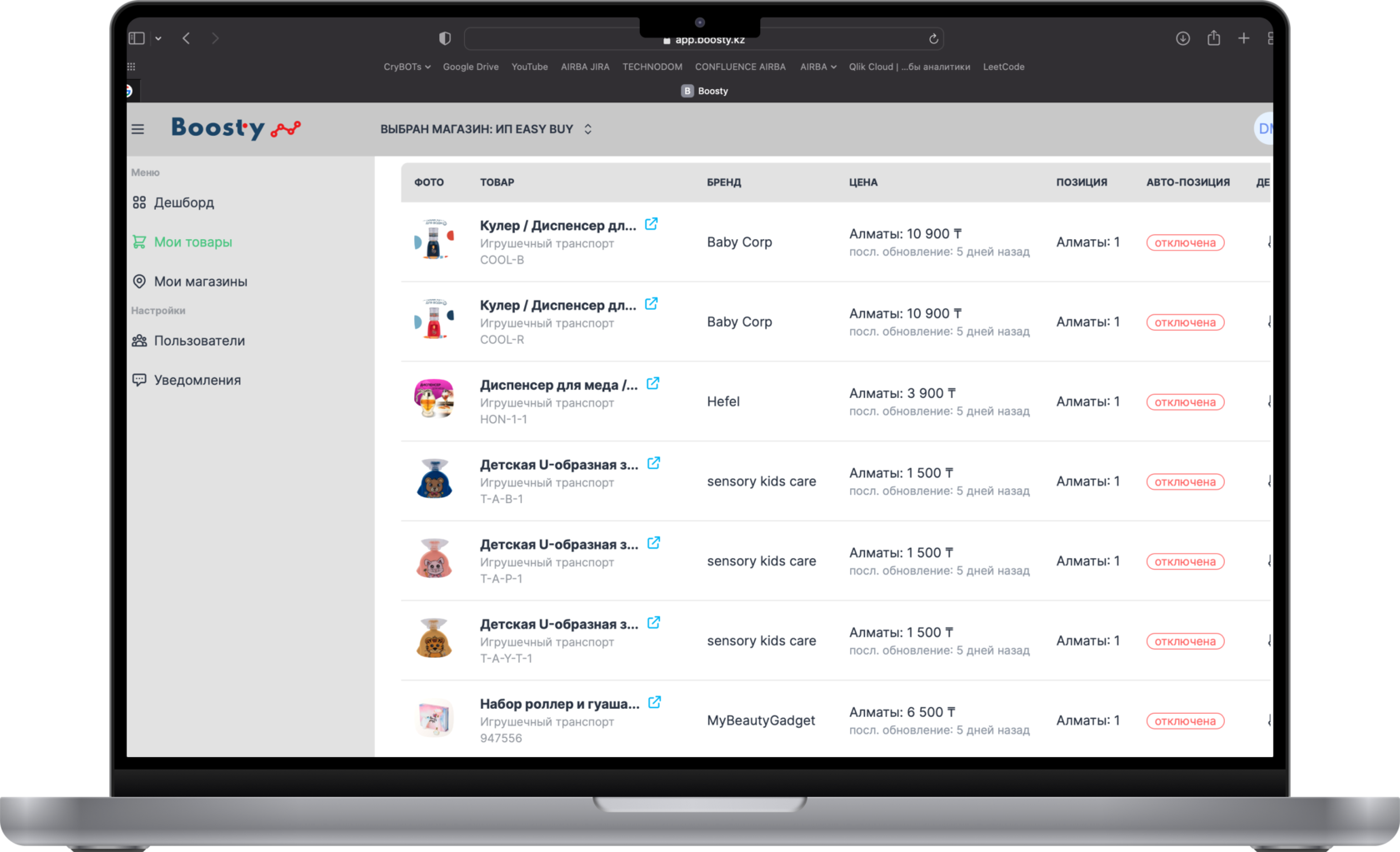 Бот изменения цен всего за 14 990 тг. в месяц | Boosty.kz