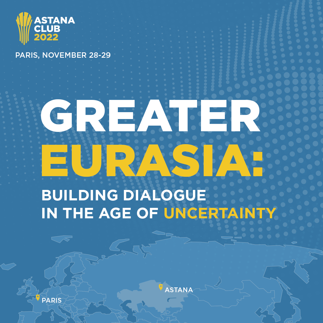 Astana Club 2023. A New Formula for Peace: the World on the Verge of ...