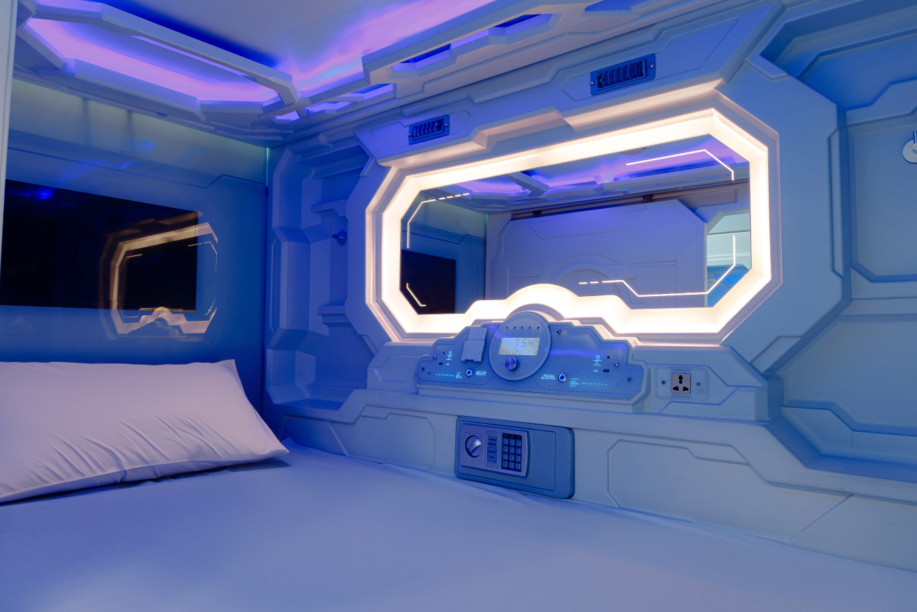 CAPS LOCK airport hotel - капсульный отель в аэропорту г. Алматы