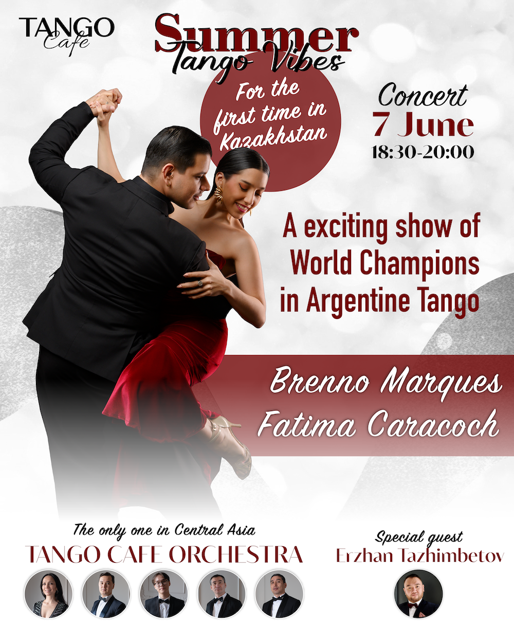 Summer Tango Vibes 2025 with Brenno Marques and Fatima Caracoch
