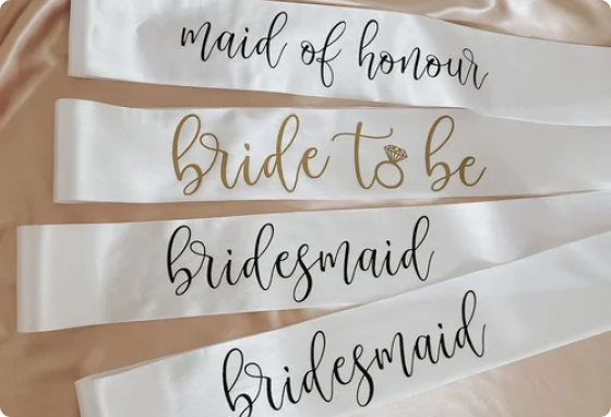 Customized Sash Printing in Dubai | Custom Sash Print | Printed satin Sash