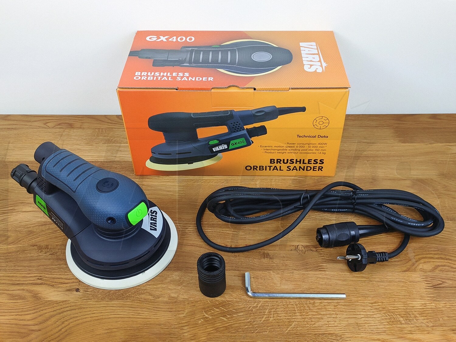 Шлифмашина Бесщеточная Эксцентриковая Орбитальная VARIS GX 400 - 5.0