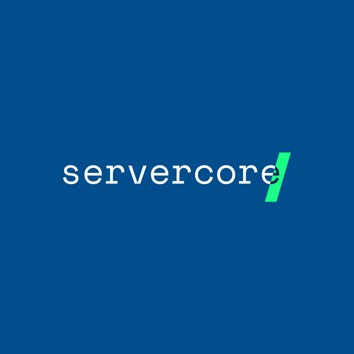 Servercore Business Event