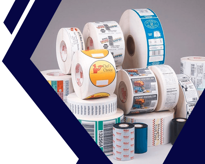Sticker and Label Printing in Dubai | Textured Labels, Roll Labels and ...