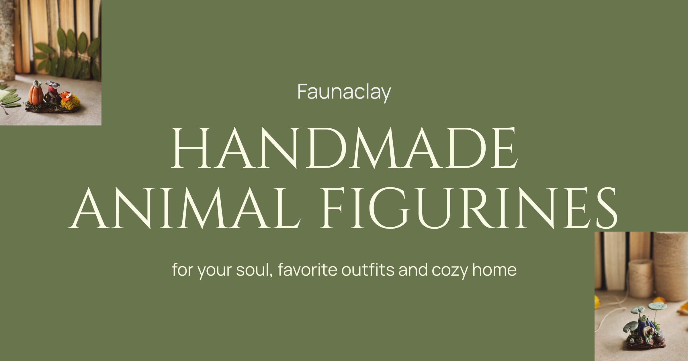 Faunaclay—handmade animal figurines