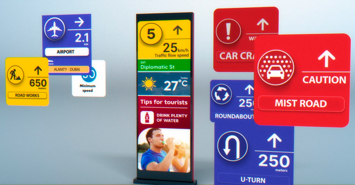Advanced Variable Message Signs (VMS)