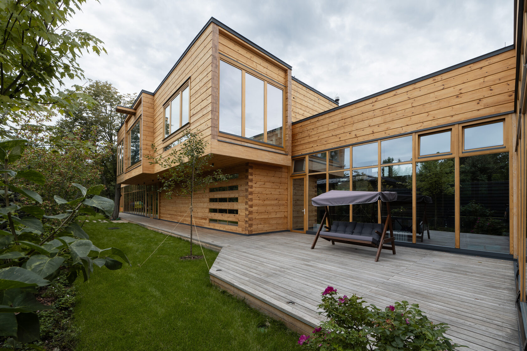 Дом из клееного бруса по проекту "Торонто" │Holz House