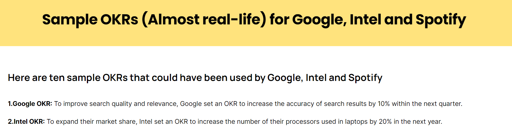 OKR: Руководство, примеры и сравнение с KPI