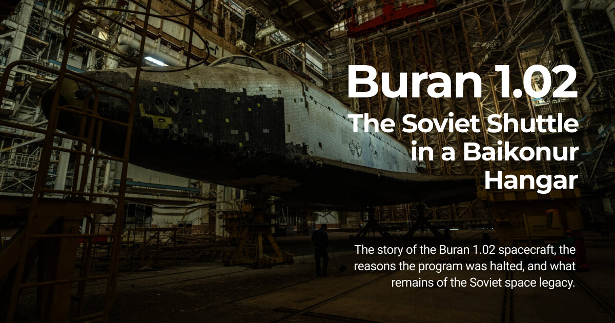 Why the Buran 1.02 Never Launched and Where It Is Now | Photosafari ...